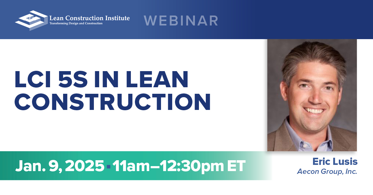 LCI Weekly Newsletter: January 9, 2025