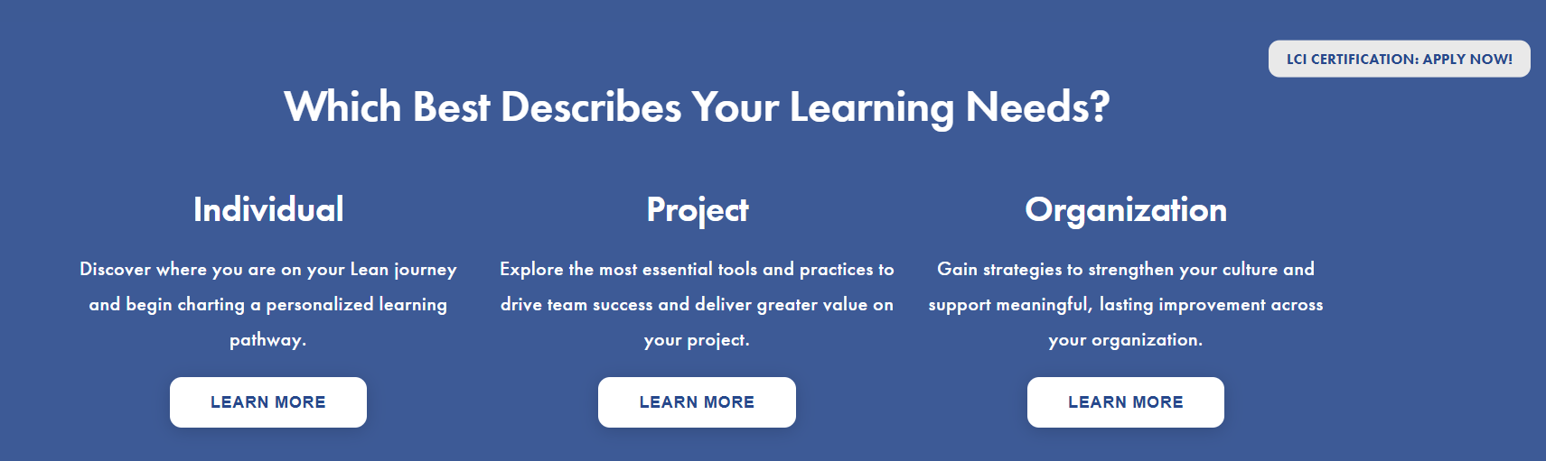 Explore LCI’s New Learning Pathway! | Lean Construction Institute